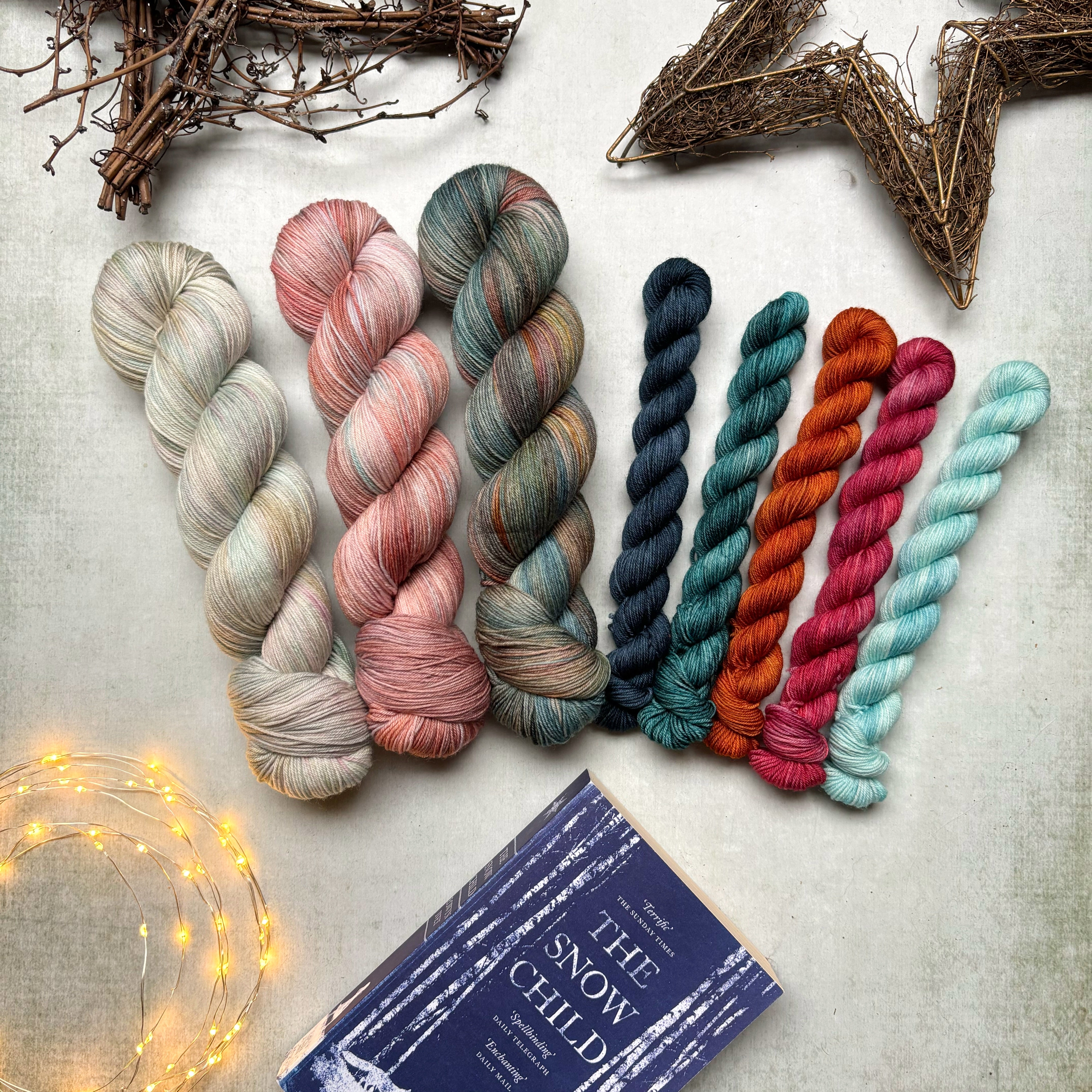the snow child – a midwinter yarn box – Meadowyarn